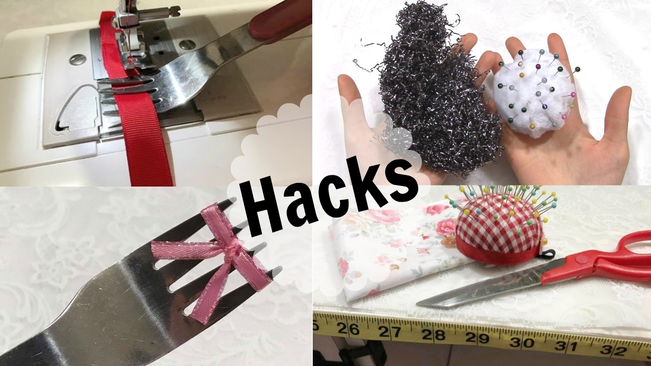 8 Cool Craft/Sewing Hacks You Should Try - YouTube