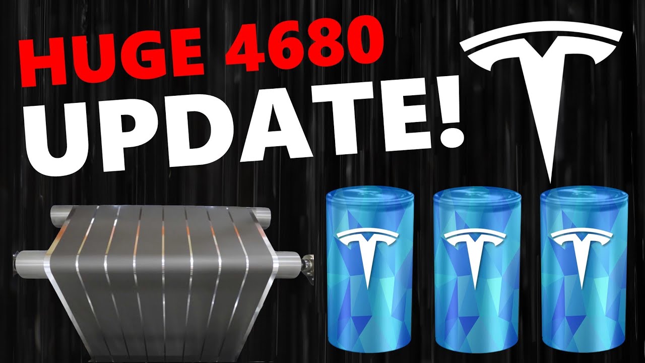 HUGE Tesla 4680 Battery Update | Dry Cathode Finally Solved! - YouTube