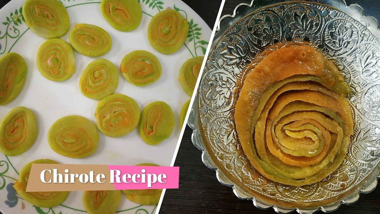 Sweet Chirote Recipe | चिरोटे | Sweet Khaja Recipe | Chiroti Recipe ...