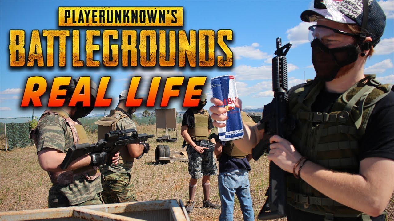 ΠΑΙΖΟΥΜΕ ΠΡΑΓΜΑΤΙΚΟ BATTLEGROUNDS (REAL LIFE) - YouTube