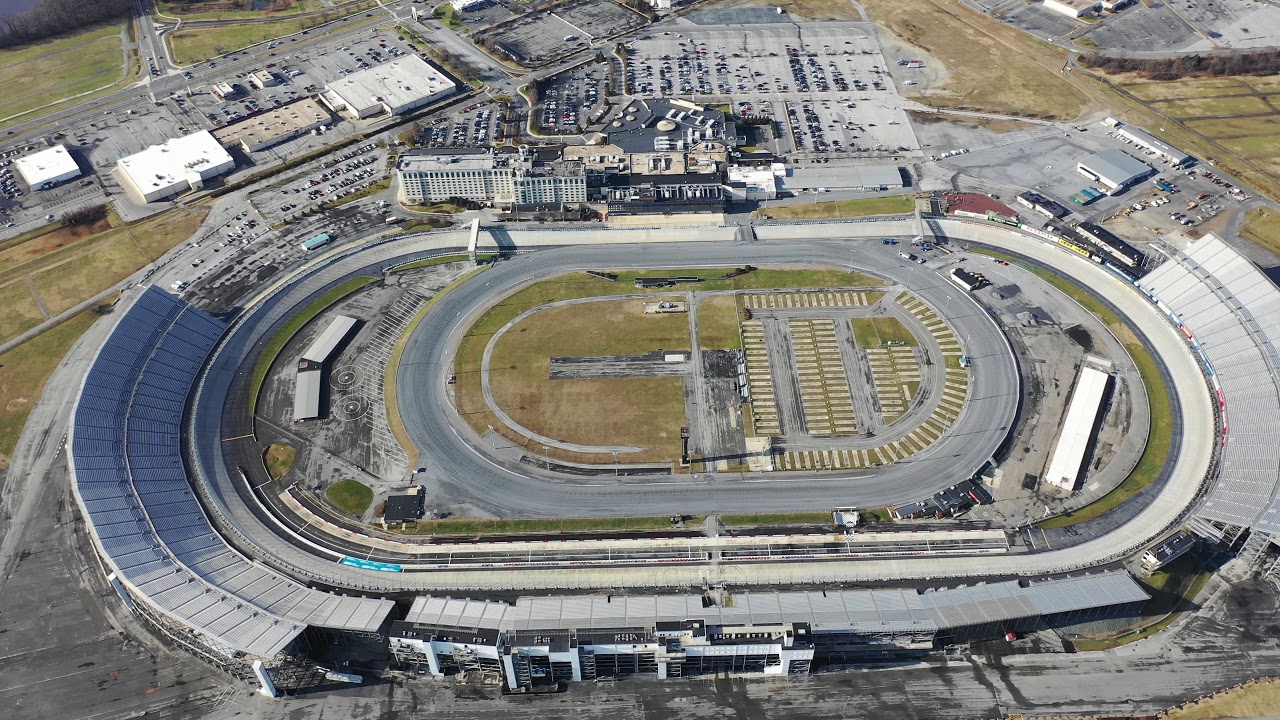 Shot 2 "Monster Mile" Dover International Speedway, Delaware - Drone ...