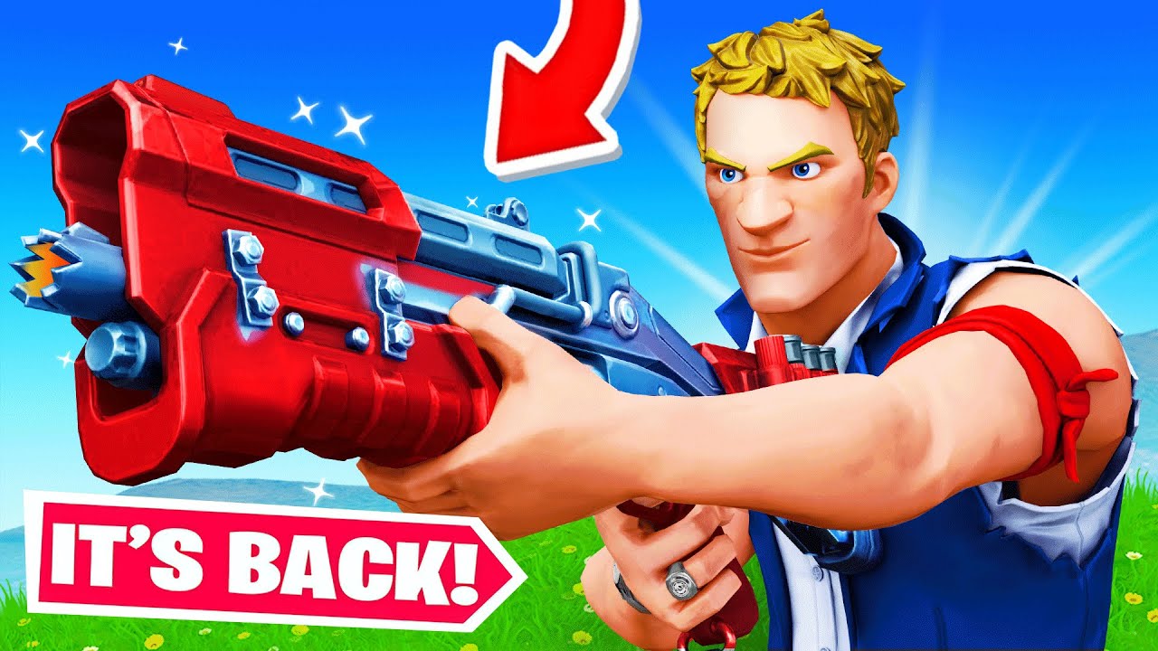 The TAC SHOTGUN is BACK! (Fortnite) - YouTube