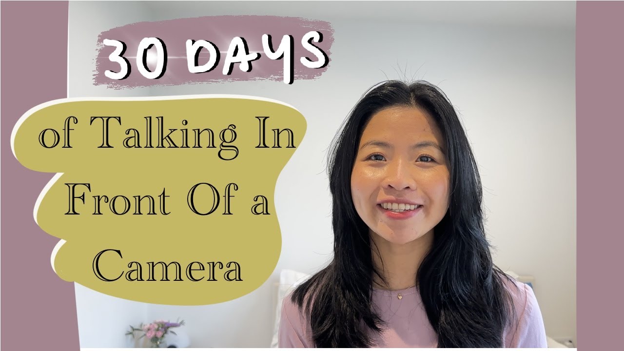 I talked in front of a camera for 30 days - YouTube