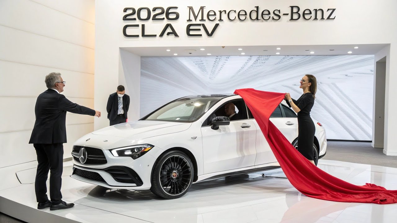 2026 Mercedes-Benz CLA EV | Next-Gen Electric Luxury Coupe with 400 ...