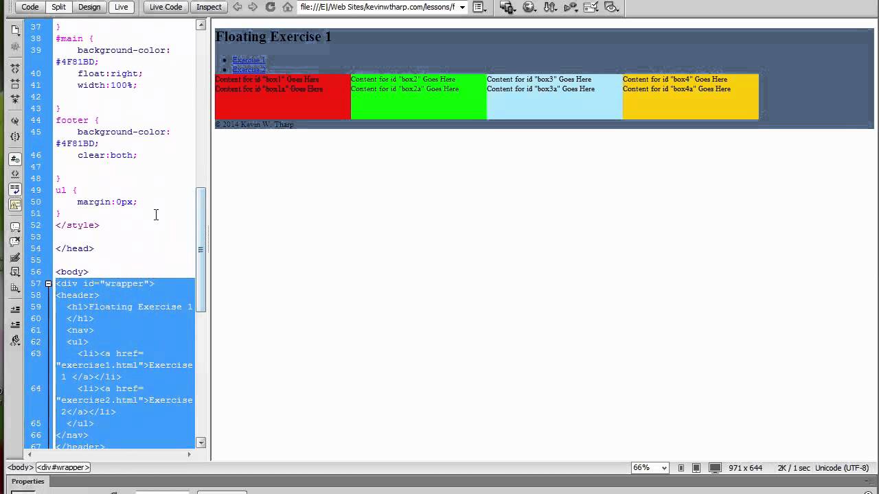 Floating- Containing divs, parent relationships, and centering an ...