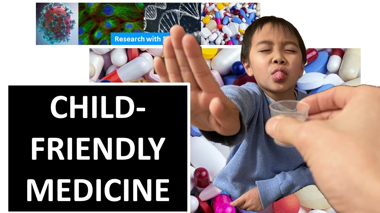 Child-friendly formulation for medicine; no more cries - YouTube
