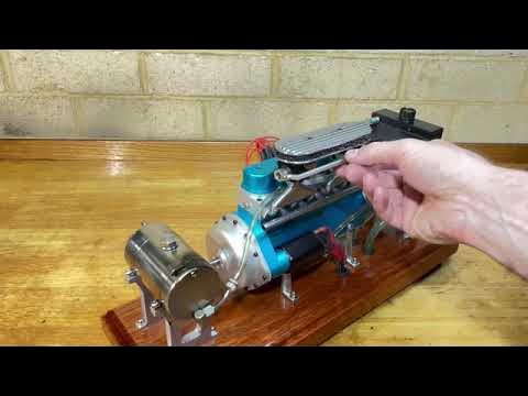 HOWIN Mini Inline 6 Cylinder 4 Stroke Water-cooled L6 Gasoline Engine ...