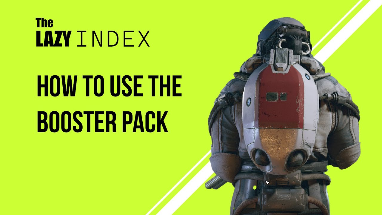 Starfield How to use the booster pack - YouTube