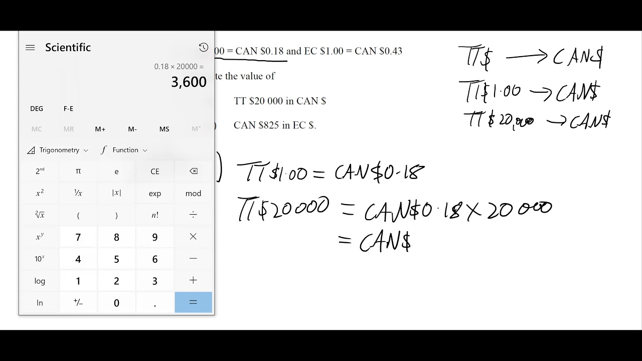 Foreign Exchange Homework Solutions - YouTube