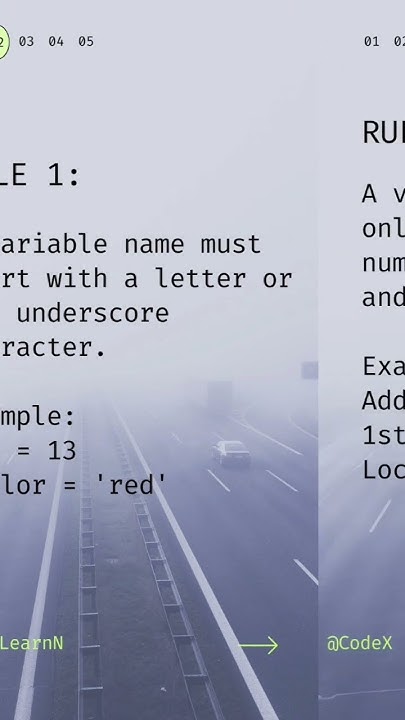 Python Pythonvariables Datascience Variablerules Pythontutorial