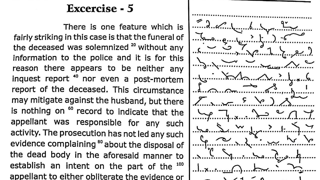 41 Legal dictation 80 WPM Judgment dictation 80 wpm | ahc steno high ...
