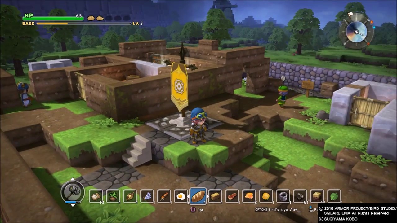 Let's Play Dragon Quest Builders: Ep 11 - Cantlin - Helping a ...