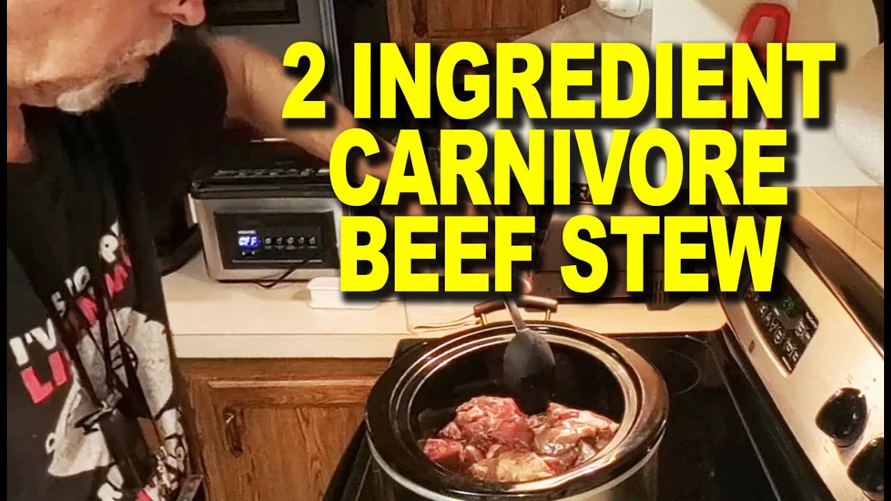 Carnivore BEEF STEW! Cheap, Simple, & DELICIOUS! You will love this ...