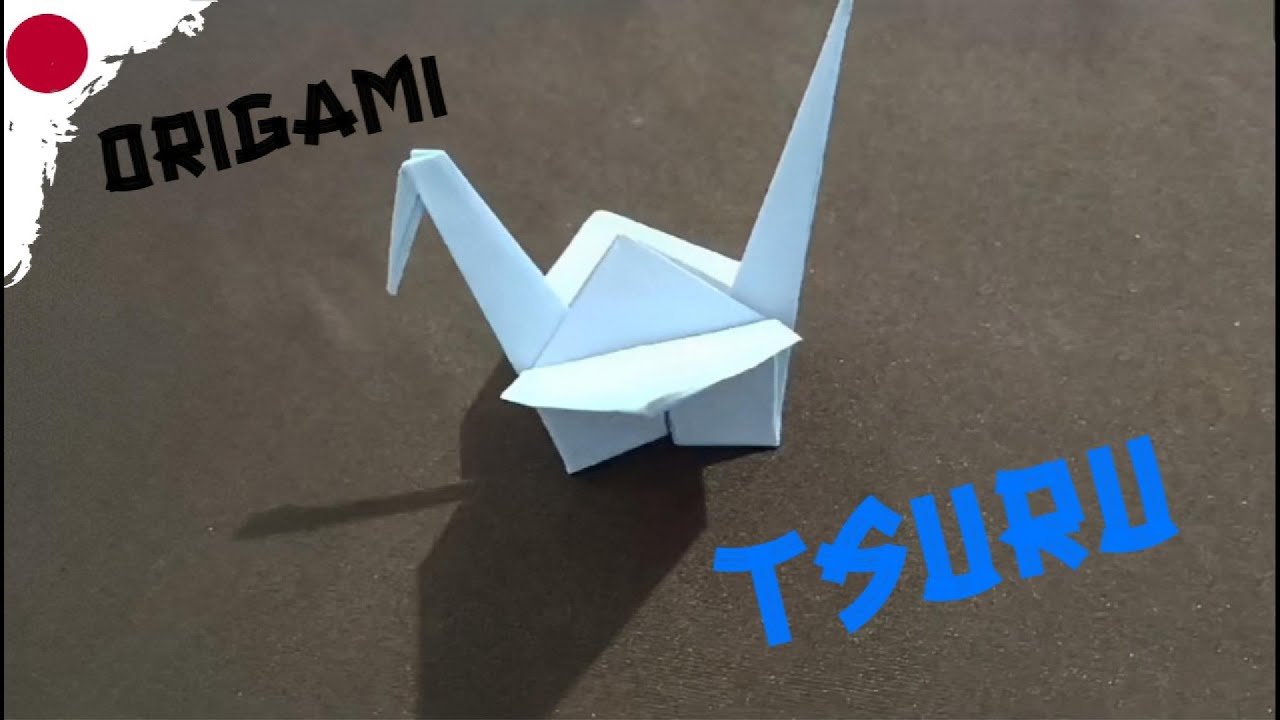 Origami De Tsuru Como Fazer? - YouTube