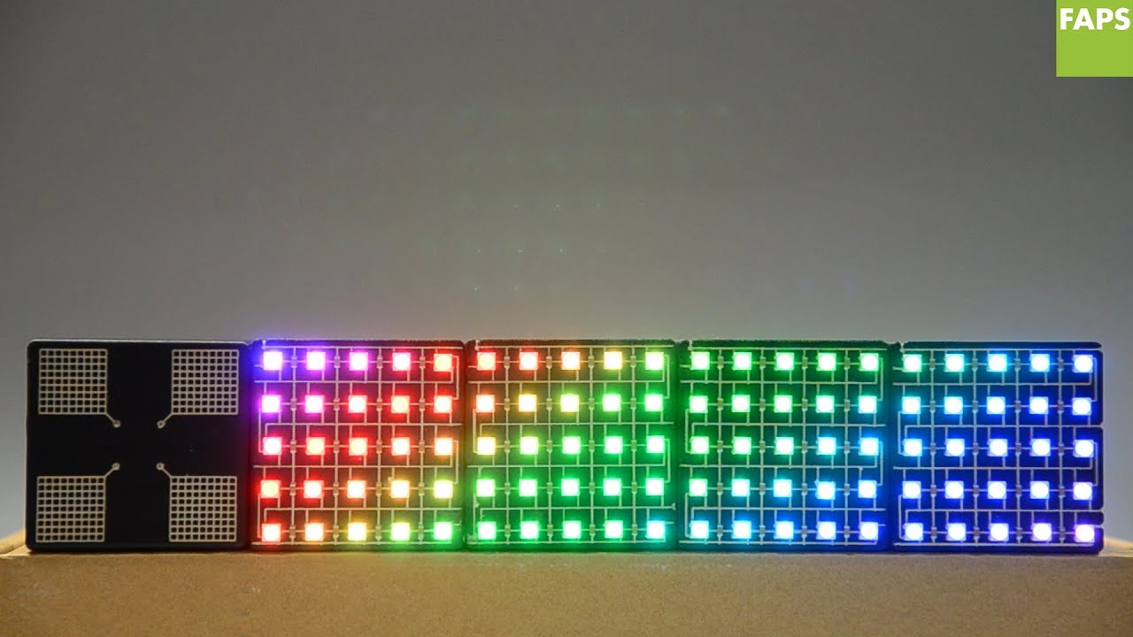 3D Printed Electronics | Modular LED Cubes - YouTube