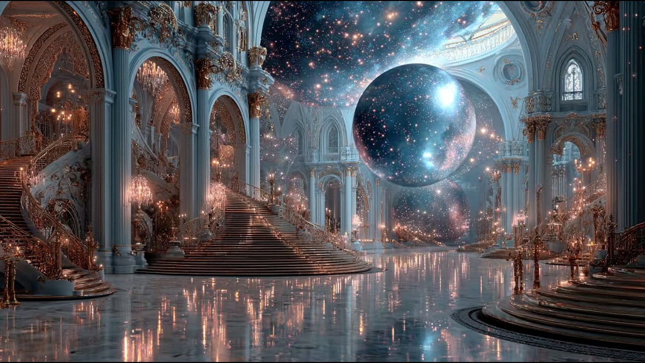 The Most Beautiful Celestial Room Ever Created | Blue Heaven in 4K ...