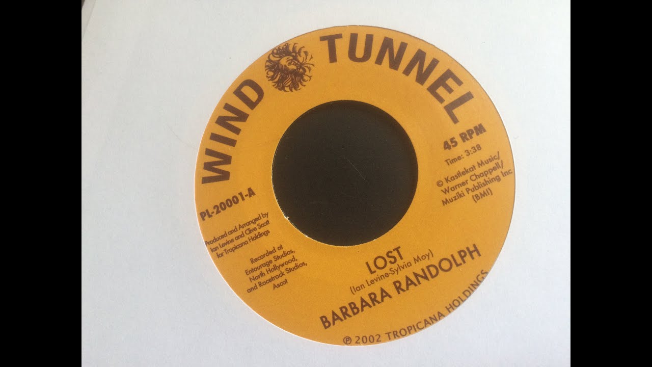 Lost ~ Barbara Randolph - YouTube
