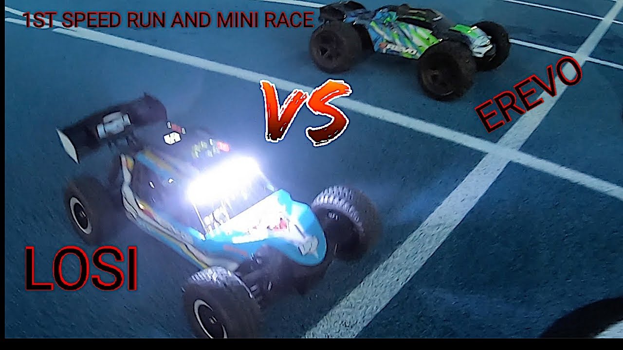 1st speed run with Tenacity DB Losi - YouTube