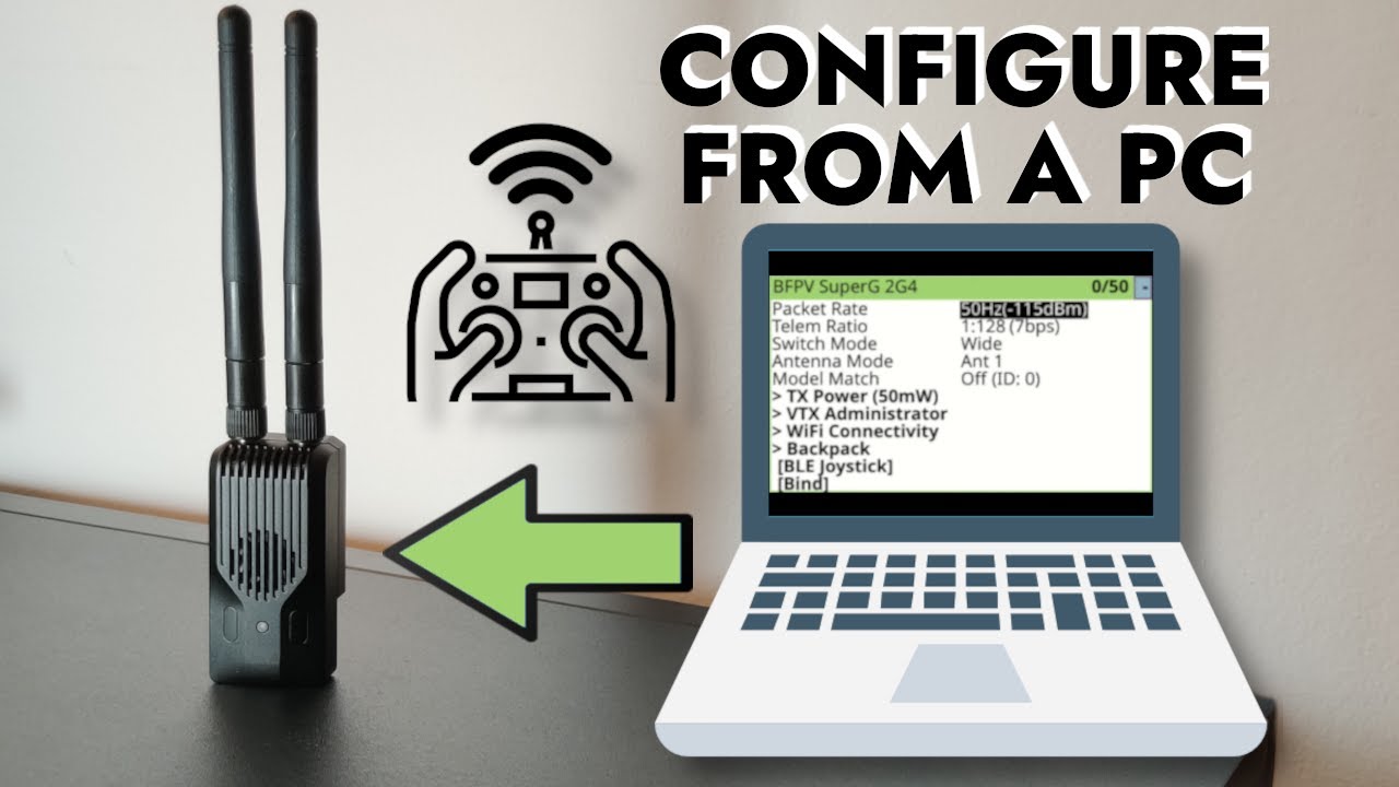 ELRS Buddy: configure ExpressLRS module from a PC - YouTube