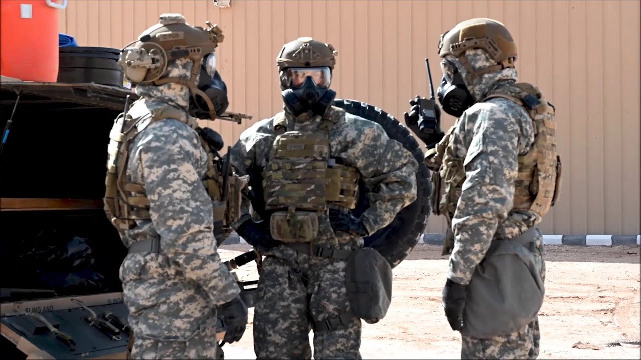 PSAB Exercises CBRN Response - Part 1 - YouTube