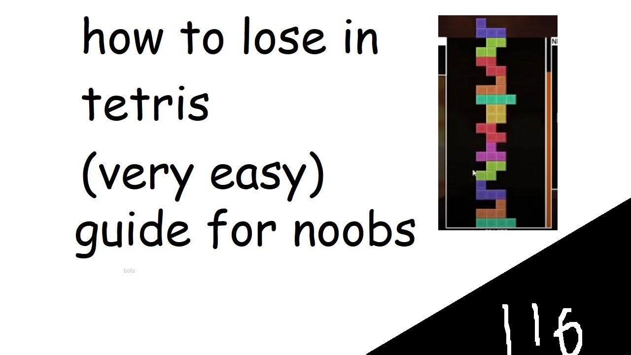 D:116 - How to Lose in Tetris - YouTube
