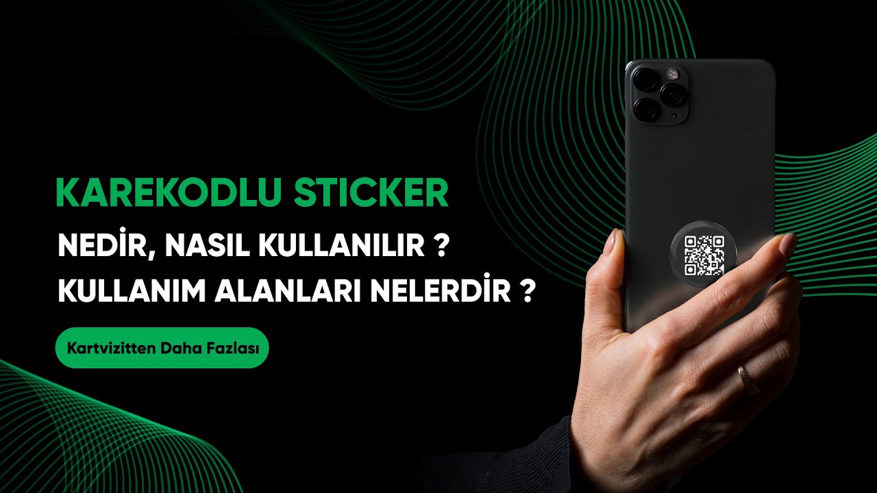 Karekodlu Sticker Nedir? Nasıl Kullanılır? - YouTube