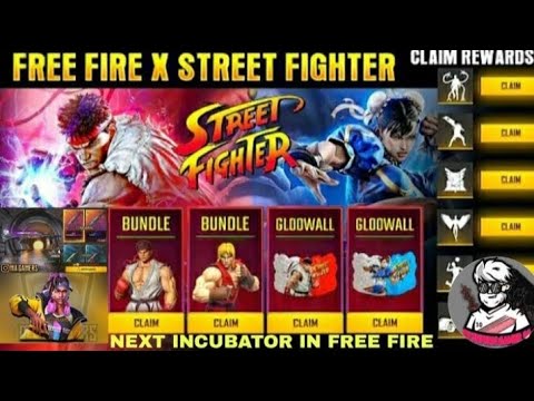 Free fire/Street fighter event/Free item / and Web item / - YouTube