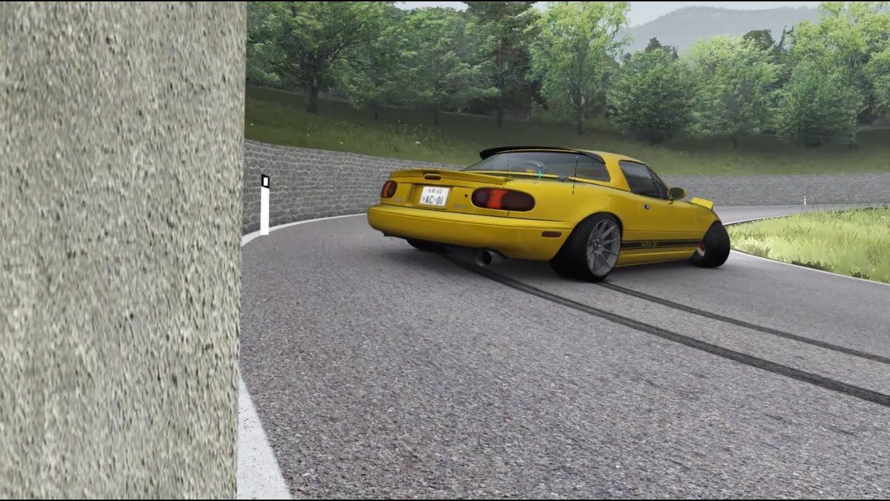 Mazda Miata Turbo (Gingium Spec Drift) - Trento-Bondone /// Assetto ...