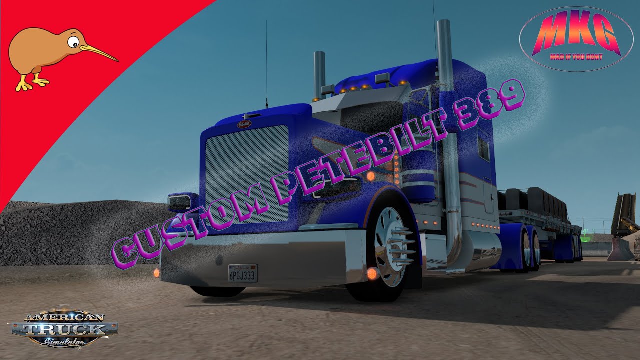 AMERICAN TRUCK SIMULATOR PETERBILT 389 BY JON-RUDA/MOD REVIEW - YouTube