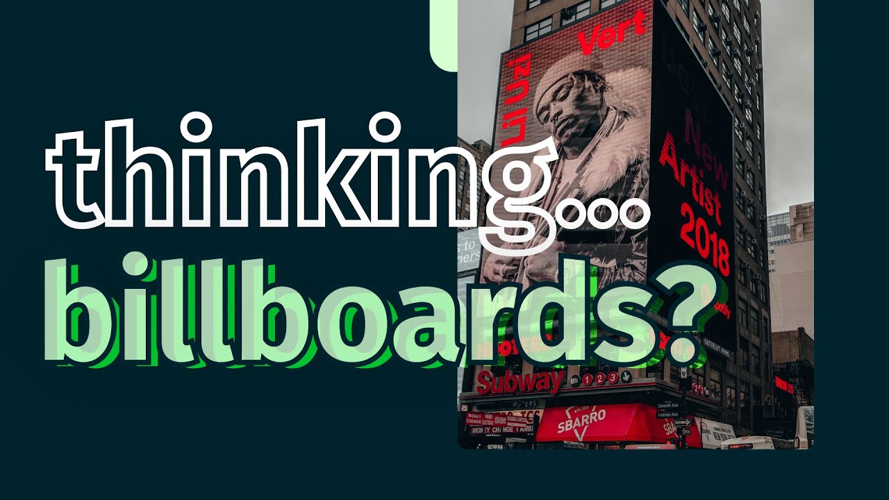 Self-serve Outdoor Advertising. Create Your Own Custom Campaigns. - YouTube