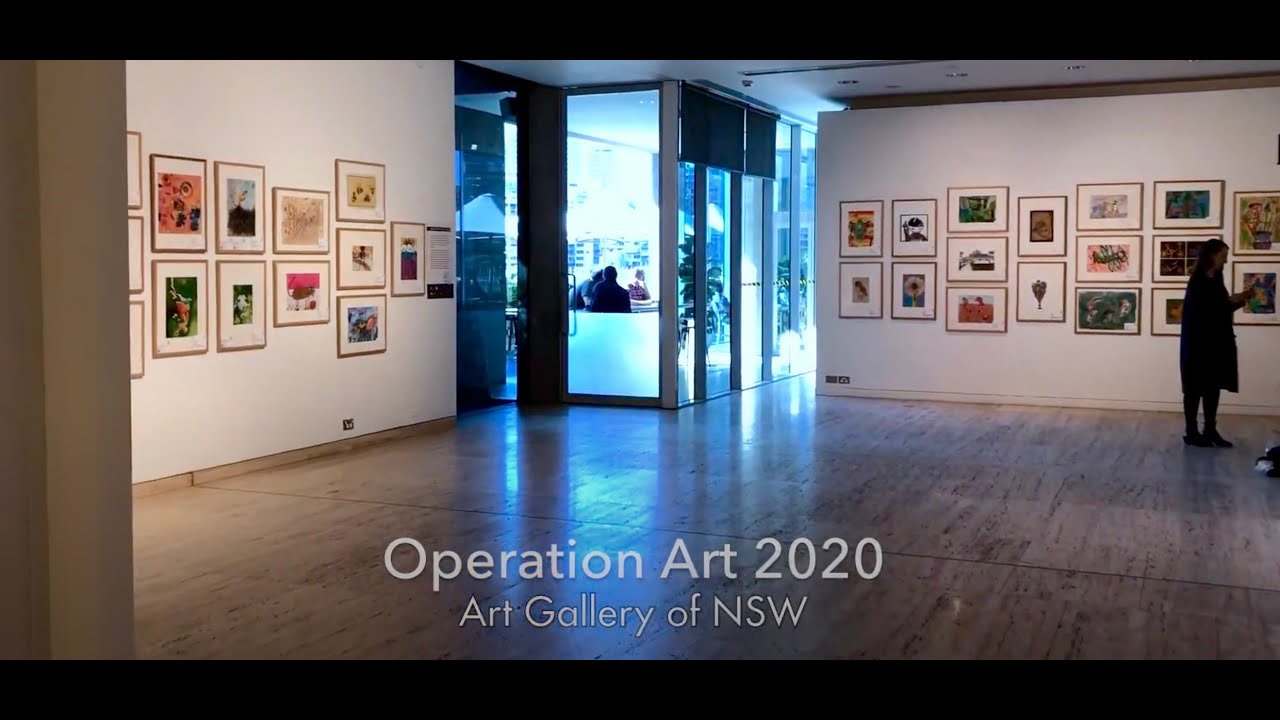 Operation Art 2020 at the Art Gallery of NSW - YouTube