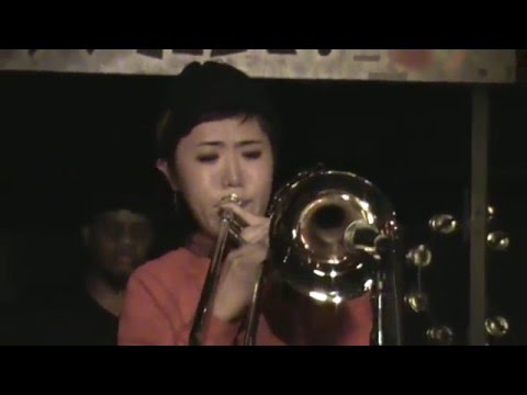 Watermelon Man Japanese Trombone player - YouTube