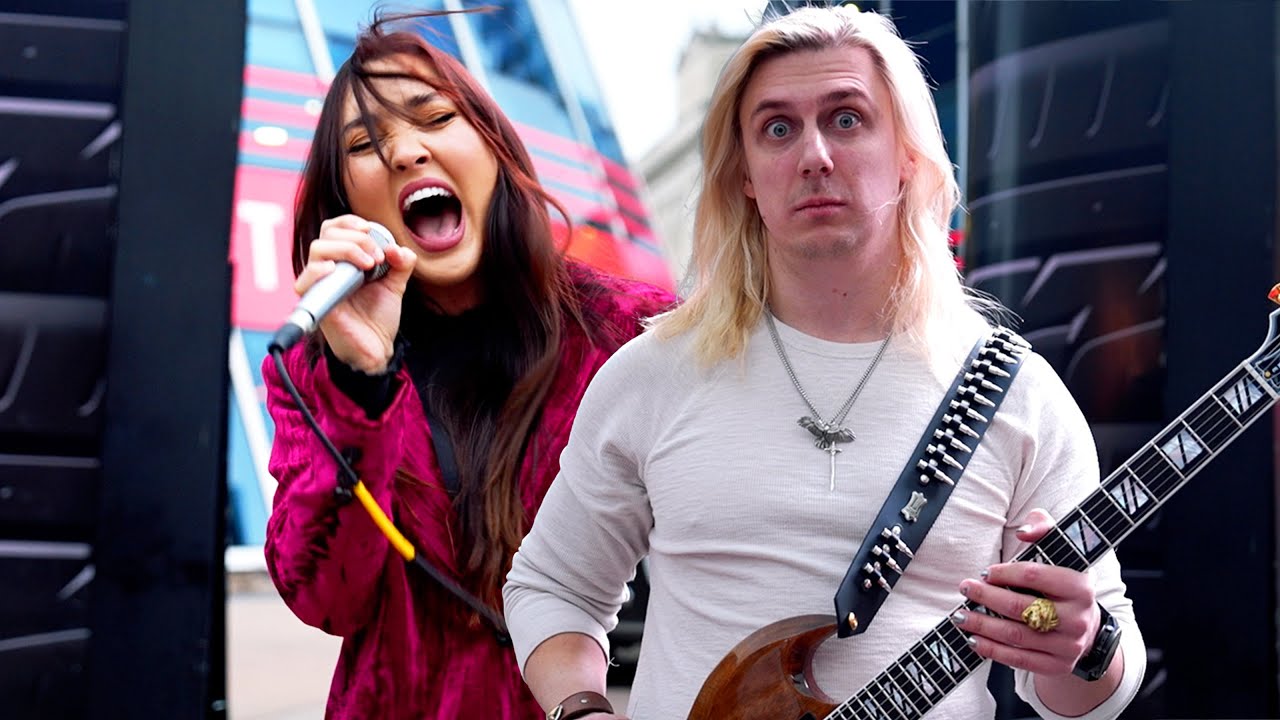 I Ask if She Knows Led Zeppelin and This Singer Shocks Everyone - YouTube