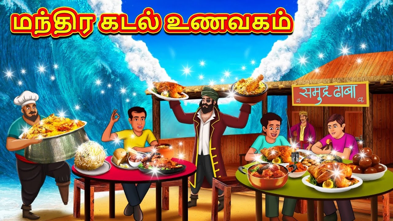 மந்திர கடல் உணவகம் | Tamil Moral Stories | Tamil Stories | Tamil Kathai ...