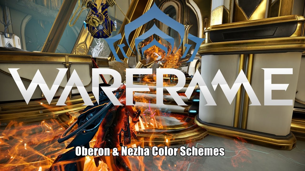 Warframe Fashion: Oberon & Nezha Color Scheme Setups (Requested) - YouTube