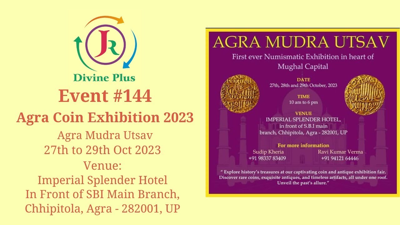 Agra Coin Expo [Agra Mudra Utsav] Oct'2023 - YouTube