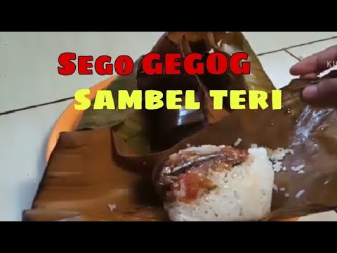 SEGO GEGOG || PEDAS NIKMAT - YouTube