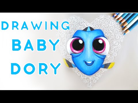 Drawing Baby Dory! - YouTube