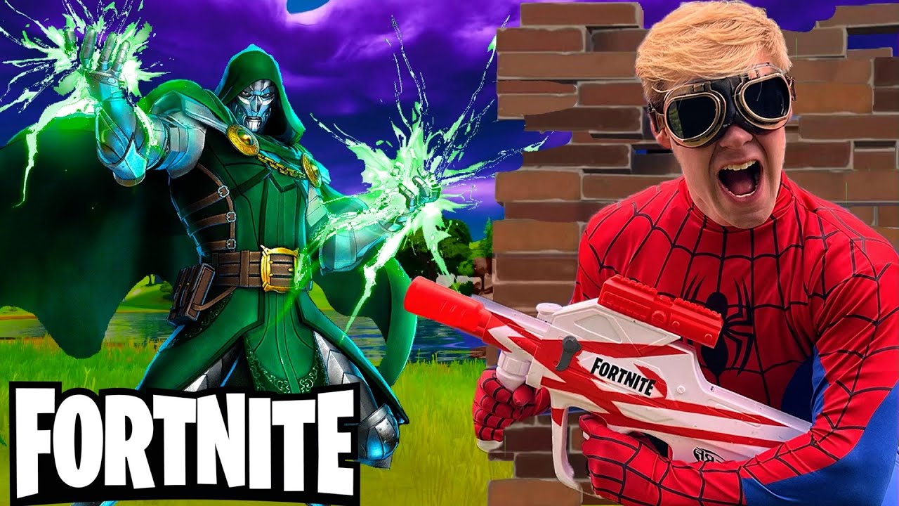 SAVING FORTNITE IRL! BOSS CHALLENGE With MYTHIC GAUNTLET! - YouTube