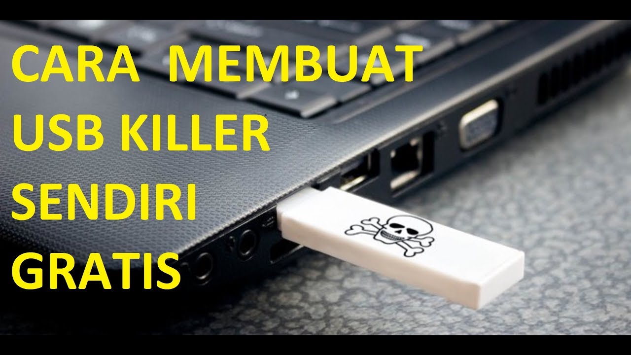 CARA MEMBUAT USB KILLER UNTUK NGEJAHILIN TEMEN - YouTube
