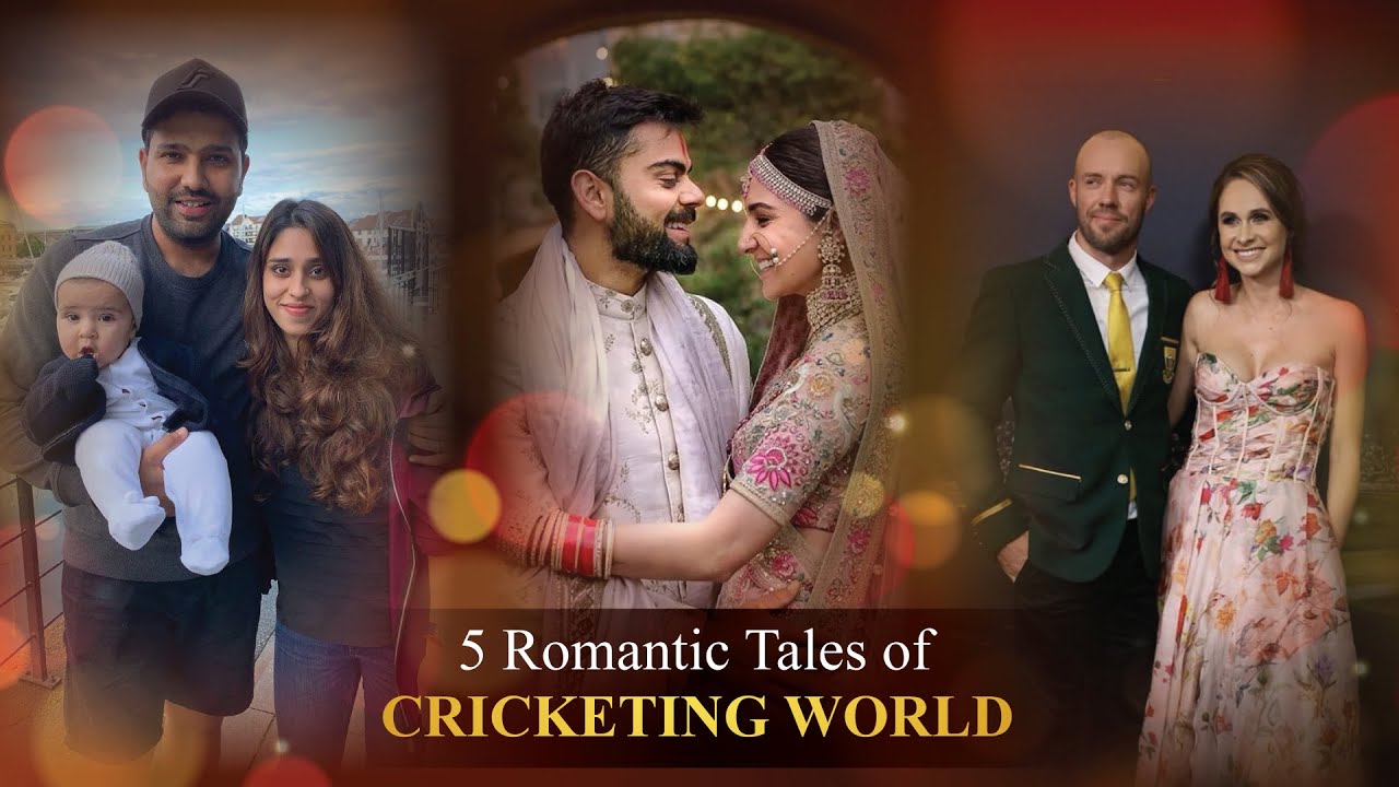 5 Romantic Love Stories of Cricketers | Beautiful Love Stories of Star ...