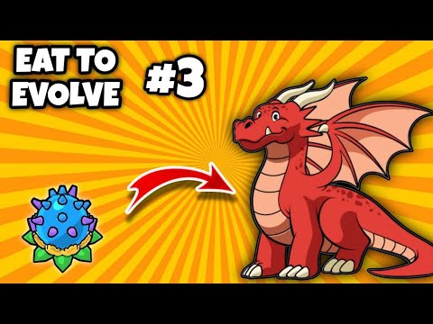 Oggy Unlocked The Strongest Creature in Eat to Evolve Game | With Jack and Shinchan | Oggy Game ...