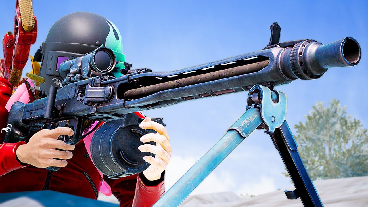 배그에서 가장 강력한 LMG 총 - YouTube