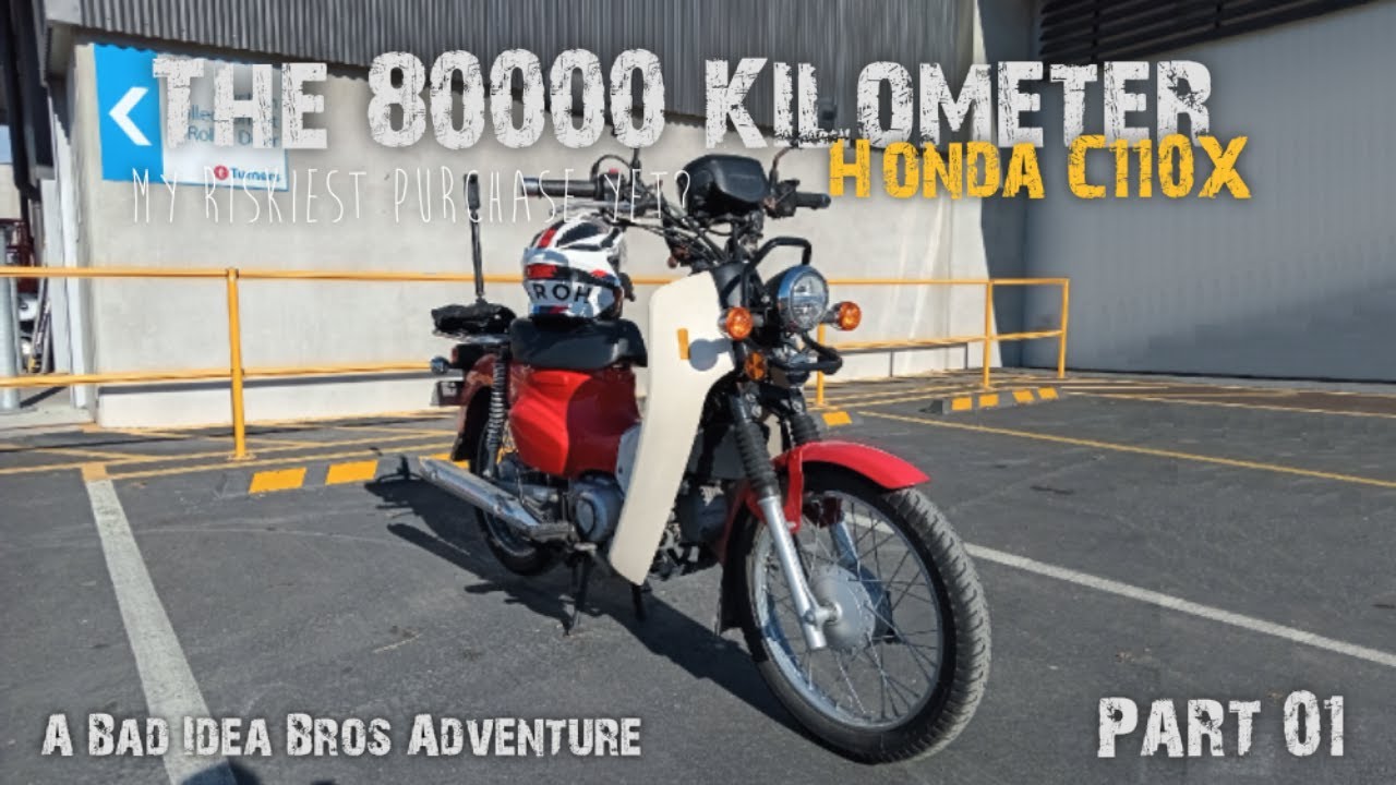 The 80,000km Honda C110X Super Cub | Bike Build | High Mile Hero | New ...