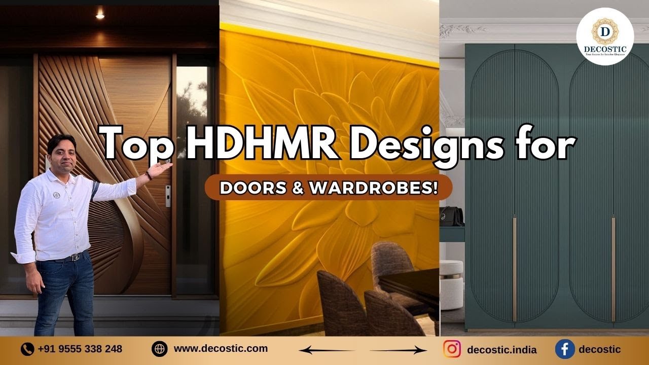 HDHMR Creations Door Skins, 3D Wall Panels & Almirah Doors for Modern ...