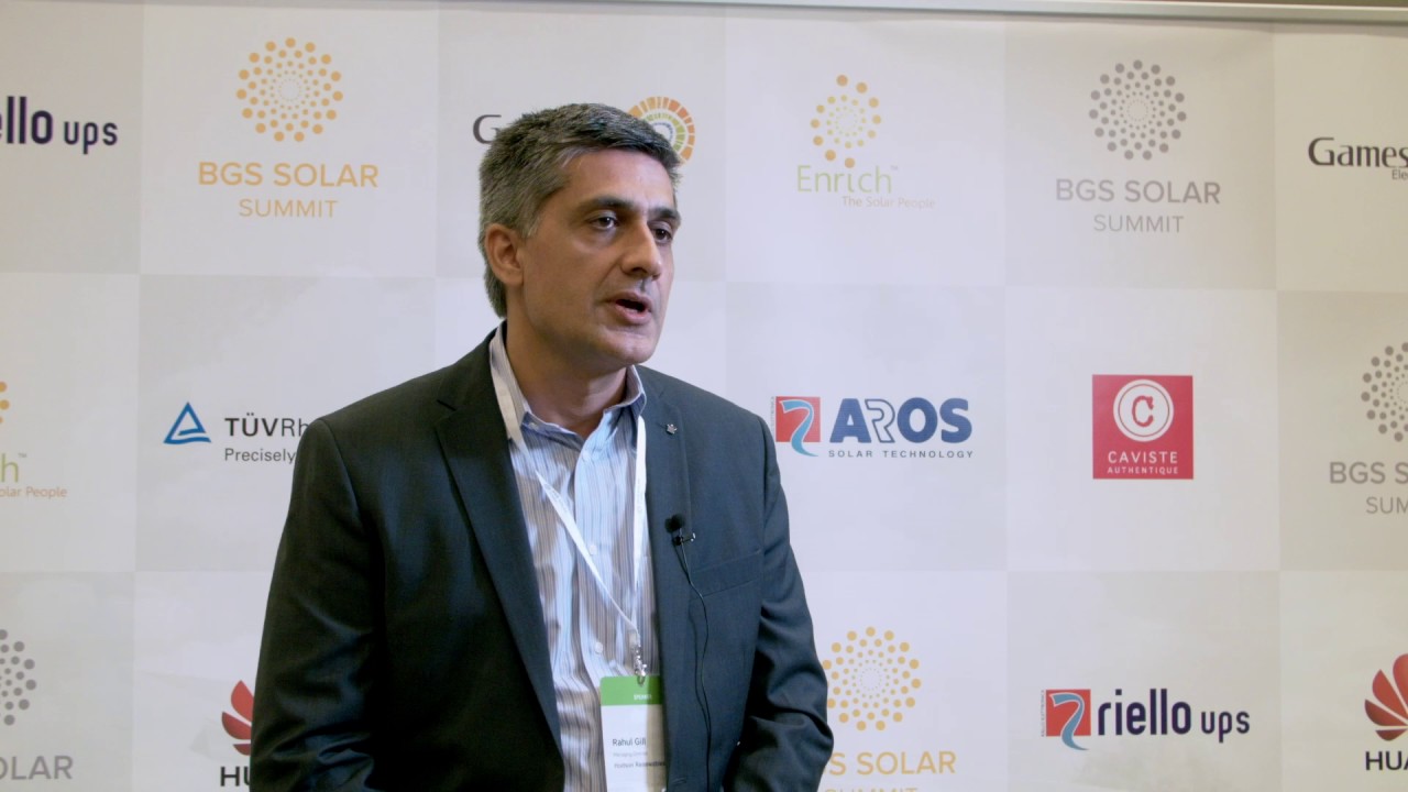Rahul Gill (Hodson Renewables) Interview @ BGS Solar Summit, November ...