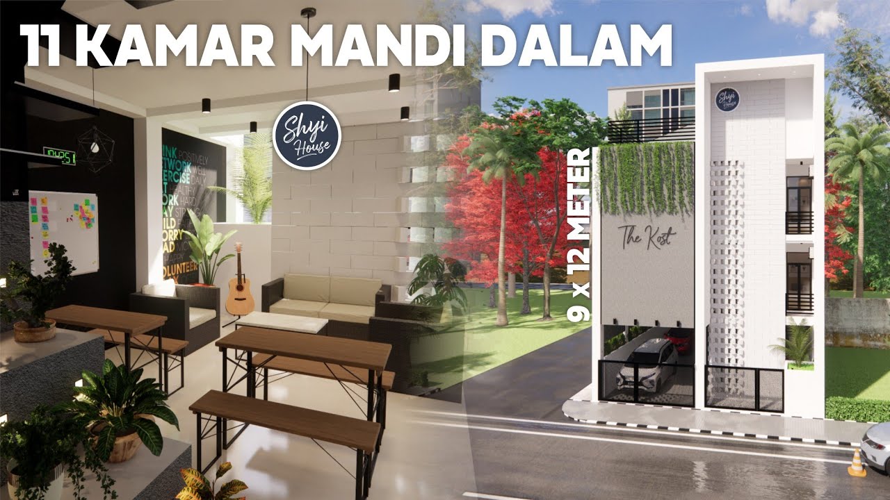 Desain Rumah Kos Ini Bisa Bikin Kamu Pensiun Dini! - YouTube