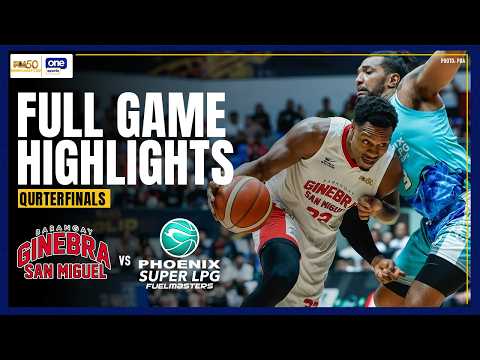 PHOENIX vs BRGY. GINEBRA | FULL GAME HIGHLIGHTS | QUARTERFINALS | PBA SEASON 50 COMMISSIONER’S CUP
