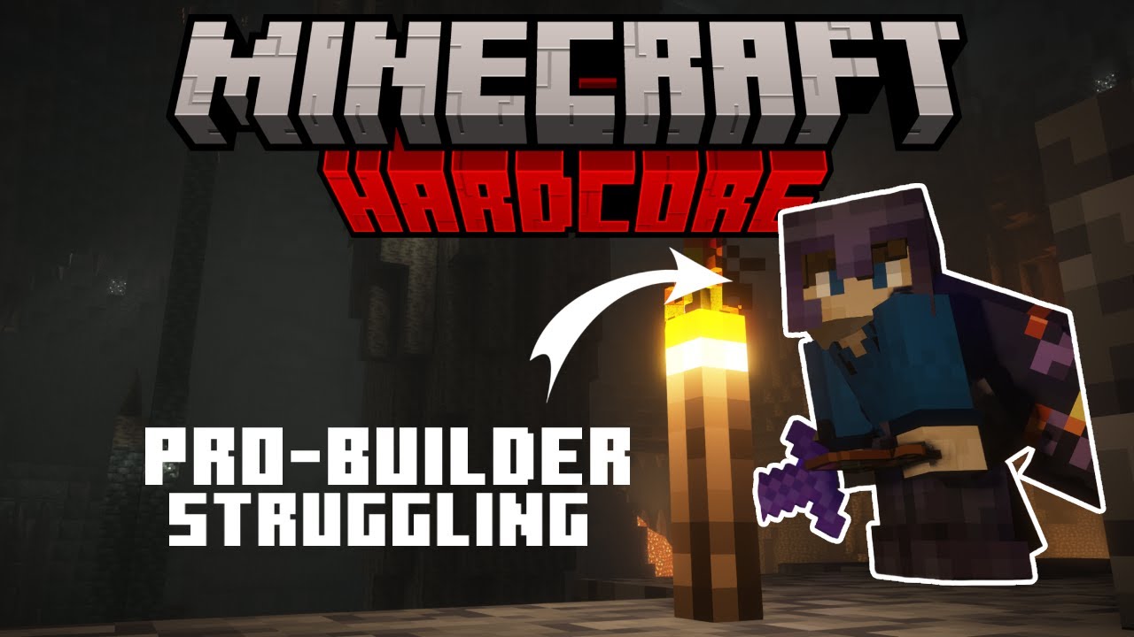 Making an underground mob farm in hardcore Minecraft p1 - YouTube