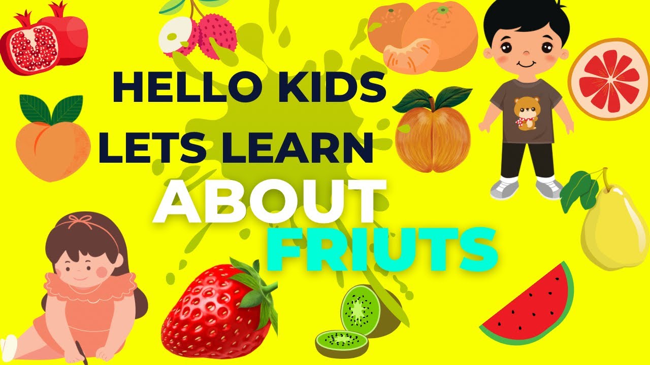 Friuts, ABCD for kiddo, abc song,abcd song,a for apple b for ball,abcd ...